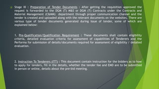 Study of E-tendering and procurement management at Delhi tansco Ltd | PPTX