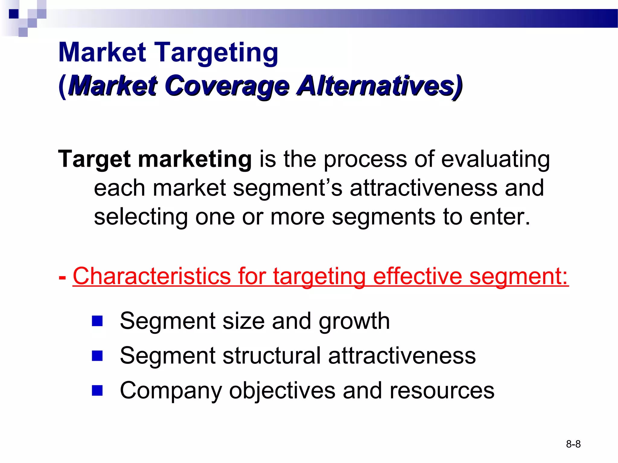 Effective Segmentation Criteria | PPT
