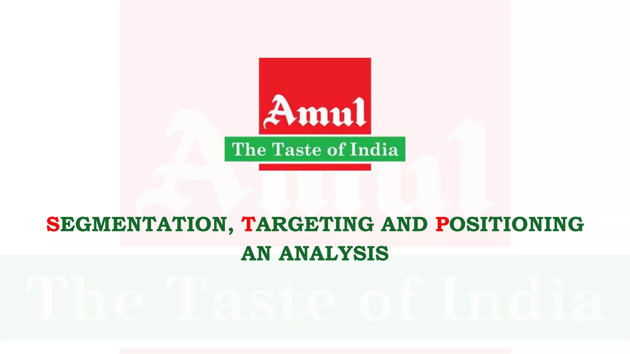 Advertorial and Segmentation Targeting Positioning (STP) Analysis of ...