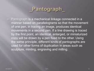 St pantograph | PPTX