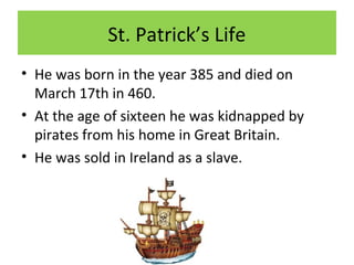 St patrick and the pirates | PPT