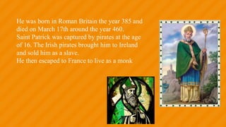 St Patrick’s day powerpoint for english class | PPTX