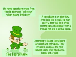 Stpatricks day ricky | PPT | National & Civic Holidays | Holidays