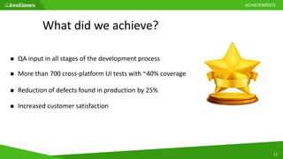 DevQA - From Quality Control to Quality Assistance | PPTX