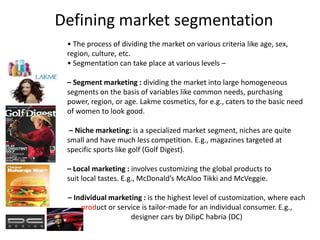 segmentation | PPTX