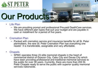 St. Peter Life Plans | PPT