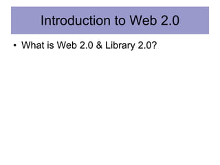 Web Technologies for Libraries | PPT