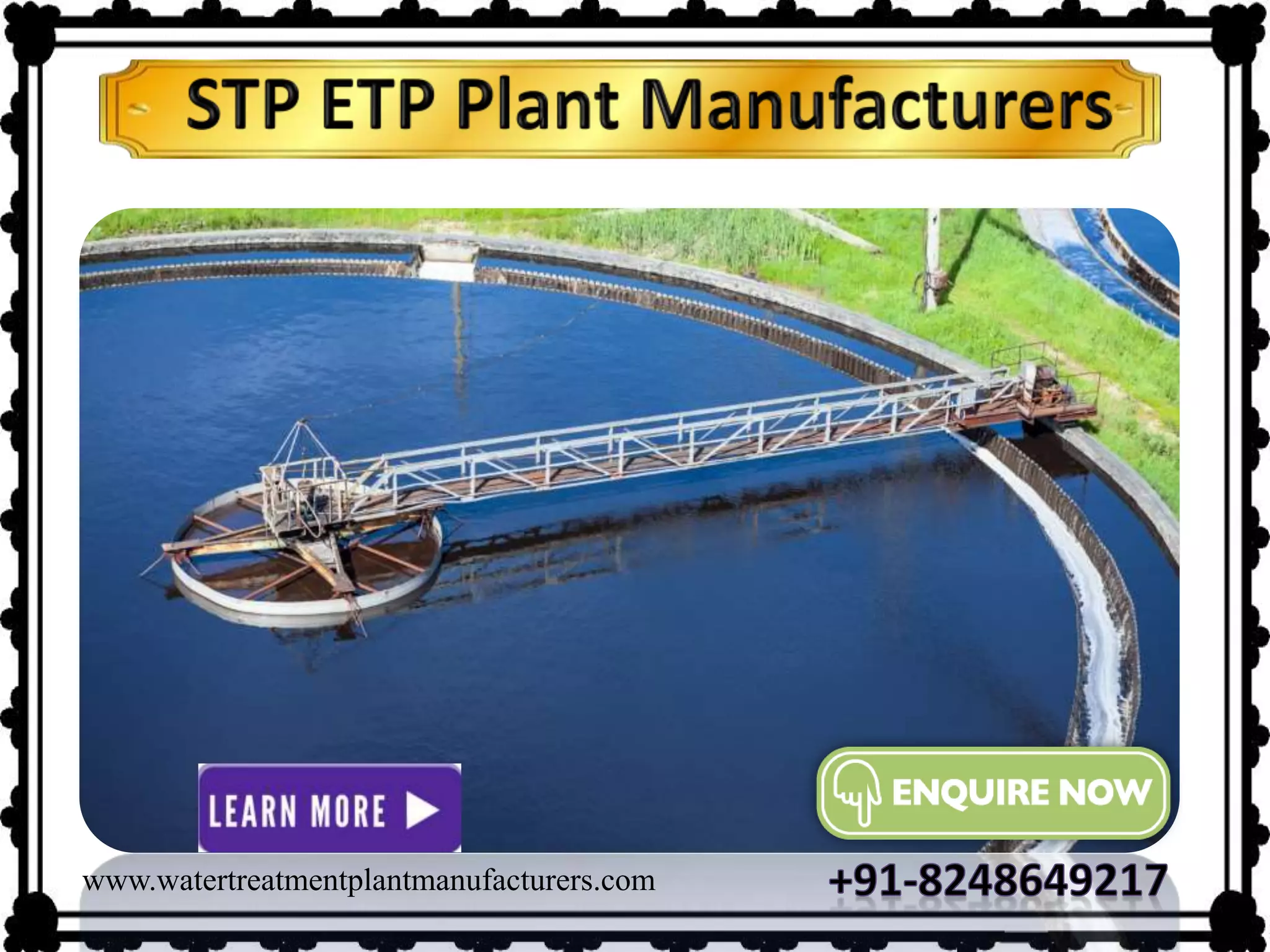 STP ETP Plant Manufacturers.pptx
