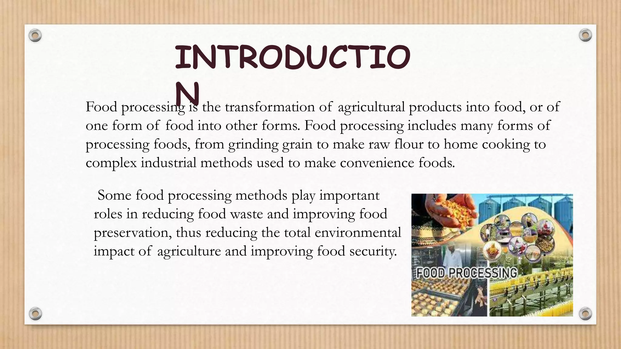 STP {Food Processing}.pptx