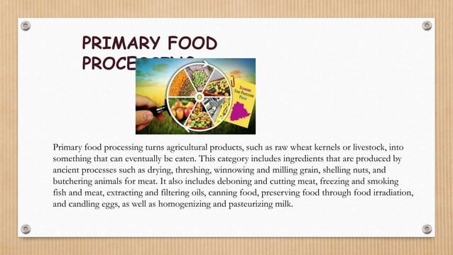 STP {Food Processing}.pptx | Cooking | Food & Drink