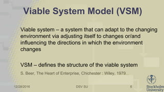Stray lamb - misalignment in a socio-technical structure of an ...