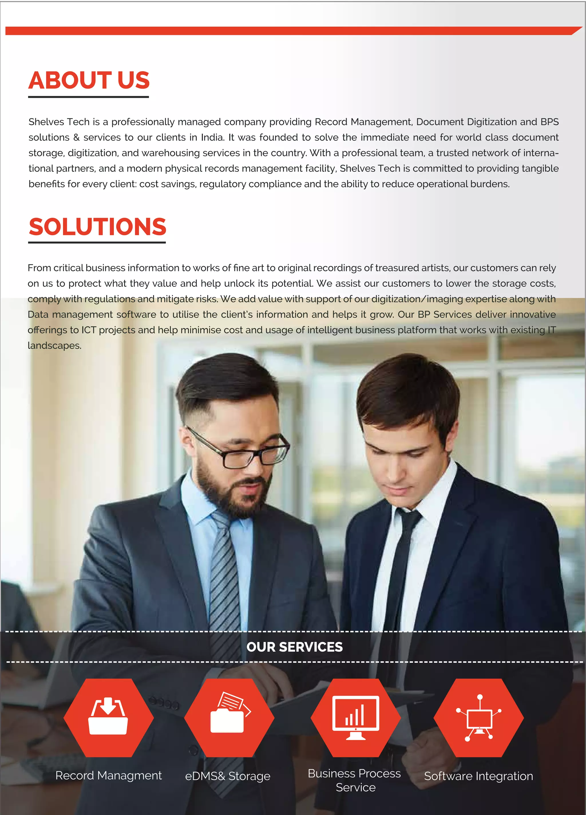 records management , scanning and digitization | PDF