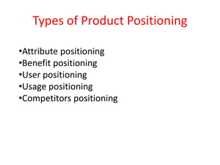 Market Segment and Brand Positioning | PPTX