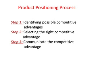 Market Segment and Brand Positioning | PPTX