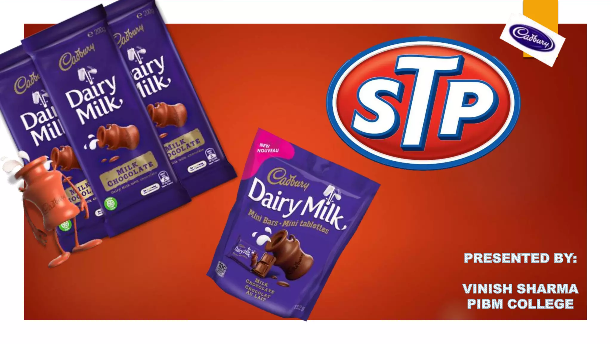 STP marketing presentation OF Cadbury Dairy Milk | PPTX