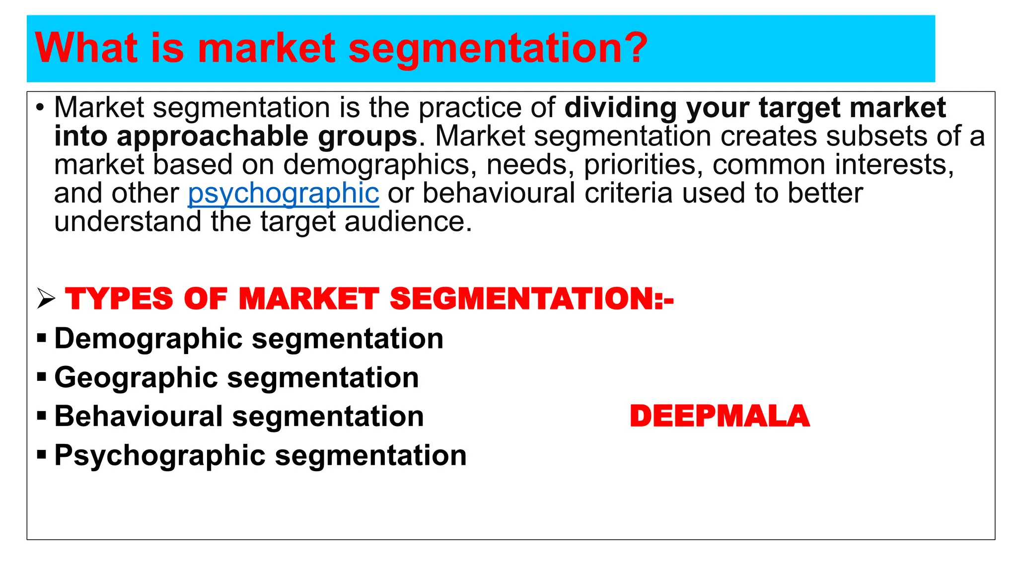 stp model.pptx STP MODEL COMPLETE CHAPTER | PPTX
