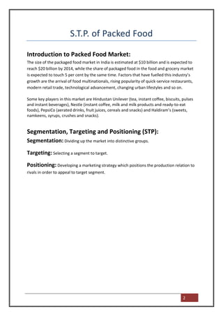 Stp of different_products | PDF