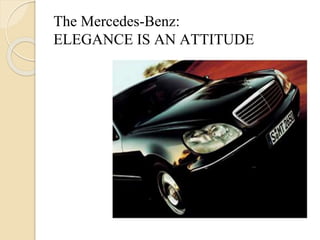 Stp of mercedez benz | PPTX