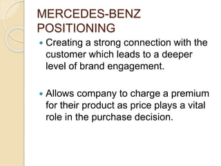 Stp of mercedez benz | PPTX