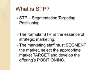 Stp of mercedez benz | PPTX