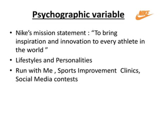 Stp of nike 21 | PPTX