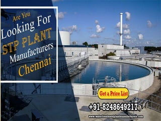 STP Water Plant Manufacturers Chennai.pptx