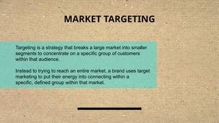 SEGMENTATION TARGETING POSITIONING AND STP | PPTX