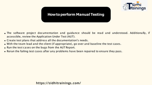 Manual Testing | PPTX