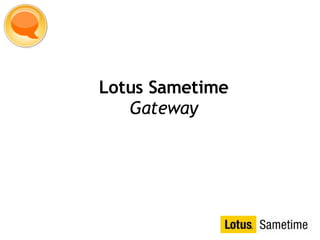 Lotus Sametime Productivity | PPS