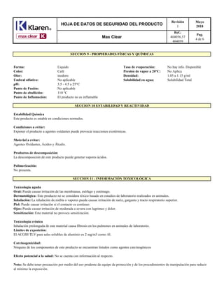 Stps hds 2018 max clear | PDF