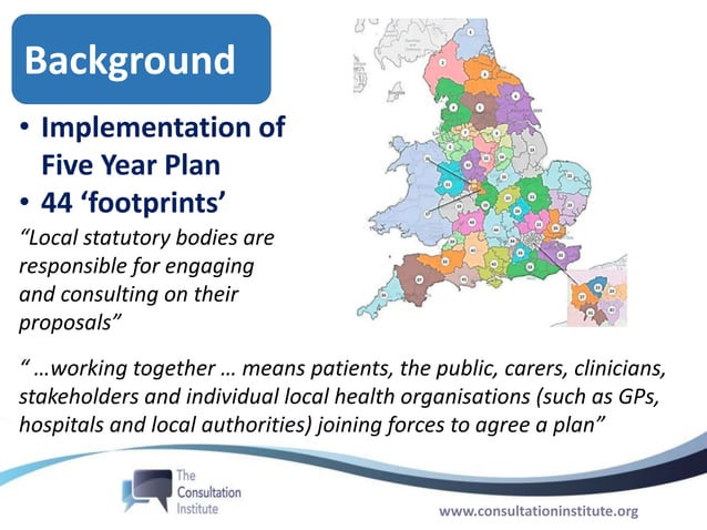 STP engagement and consultation for NHS & Local Authorities | PPTX