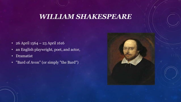 Style in Shakespeare and Chaucer | PPT