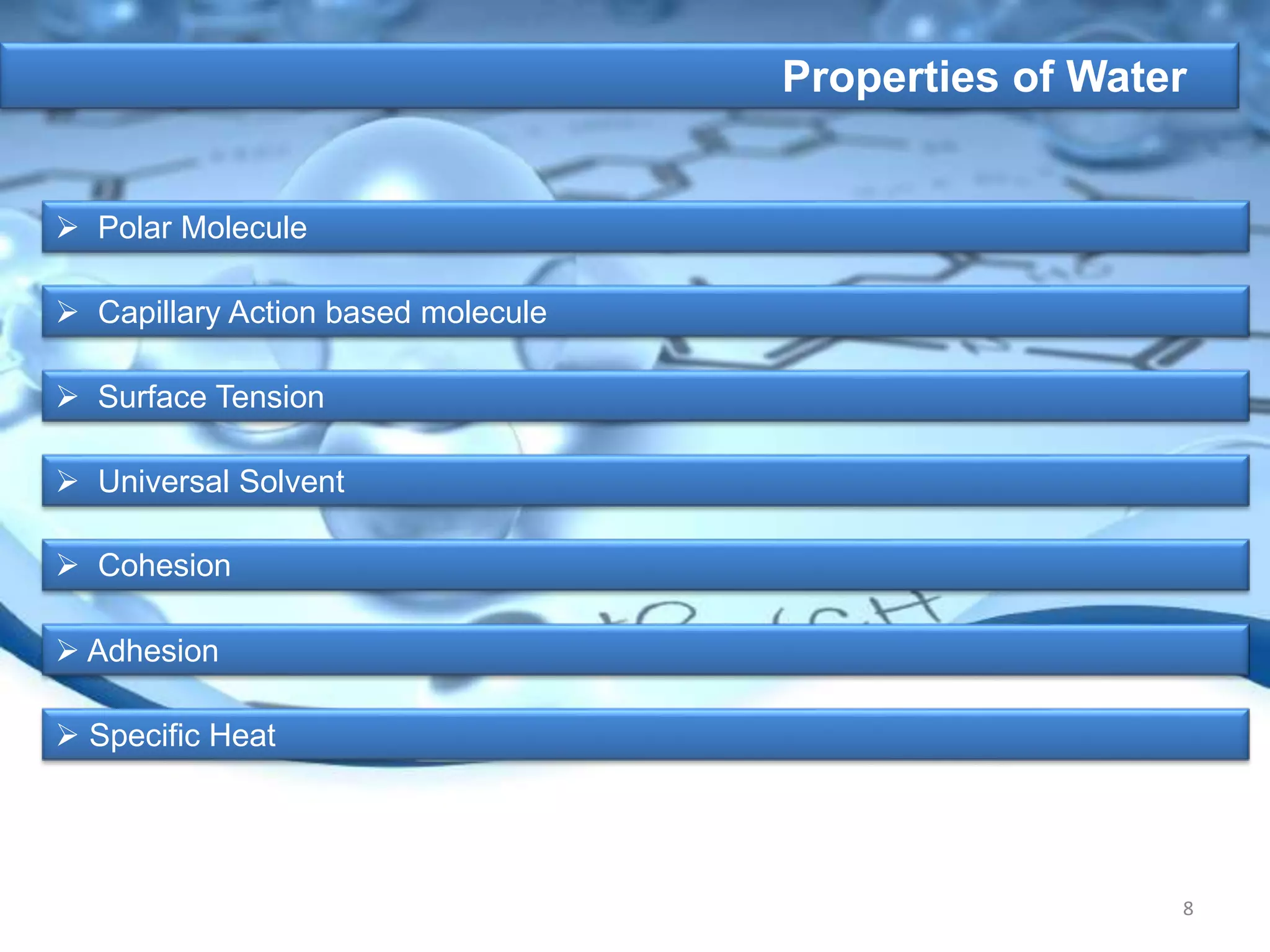 Structure of water | PPTX