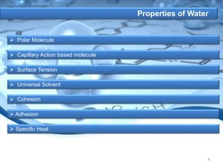 Structure of water | PPTX