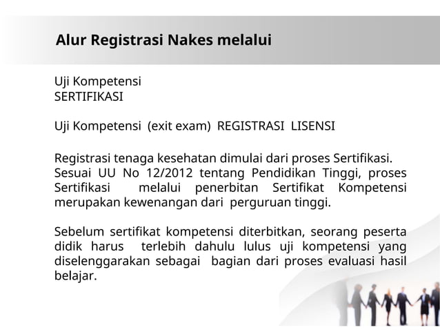 Surat Tanda Registrasi Untuk Perawat D3 Keperawatan.ppt