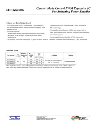 Str w6051 s-str-w6052s-str-w6053s-datasheet | PDF