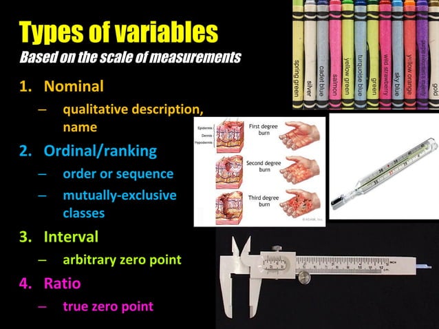 Types of Variables | PPT | Blood Disorders | Diseases and Conditions