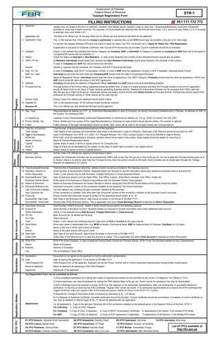Sales Tax Registration Form | PDF