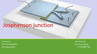 josphenson junction | PPTX