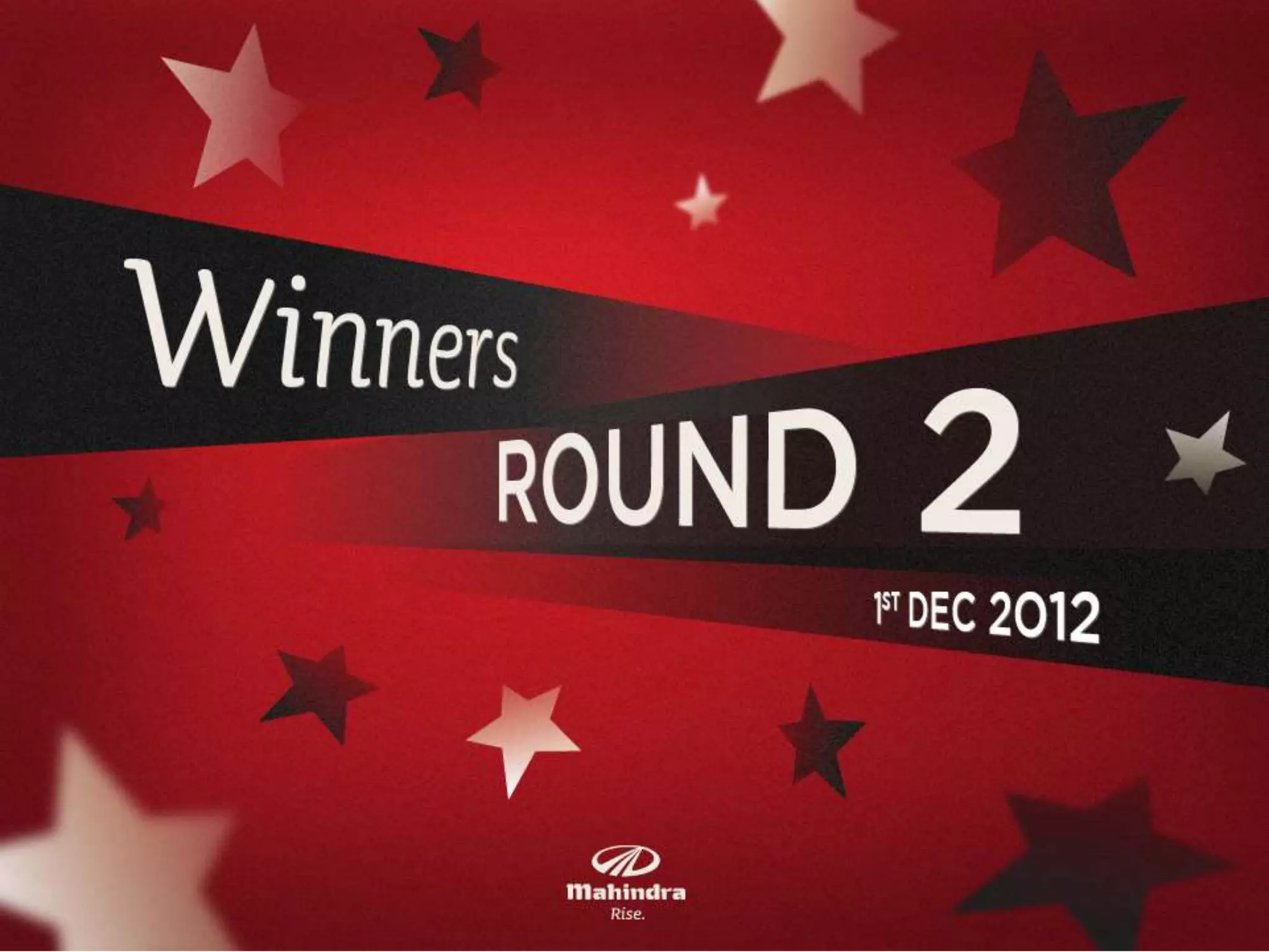 STR2 Winners Round 2 | PPT