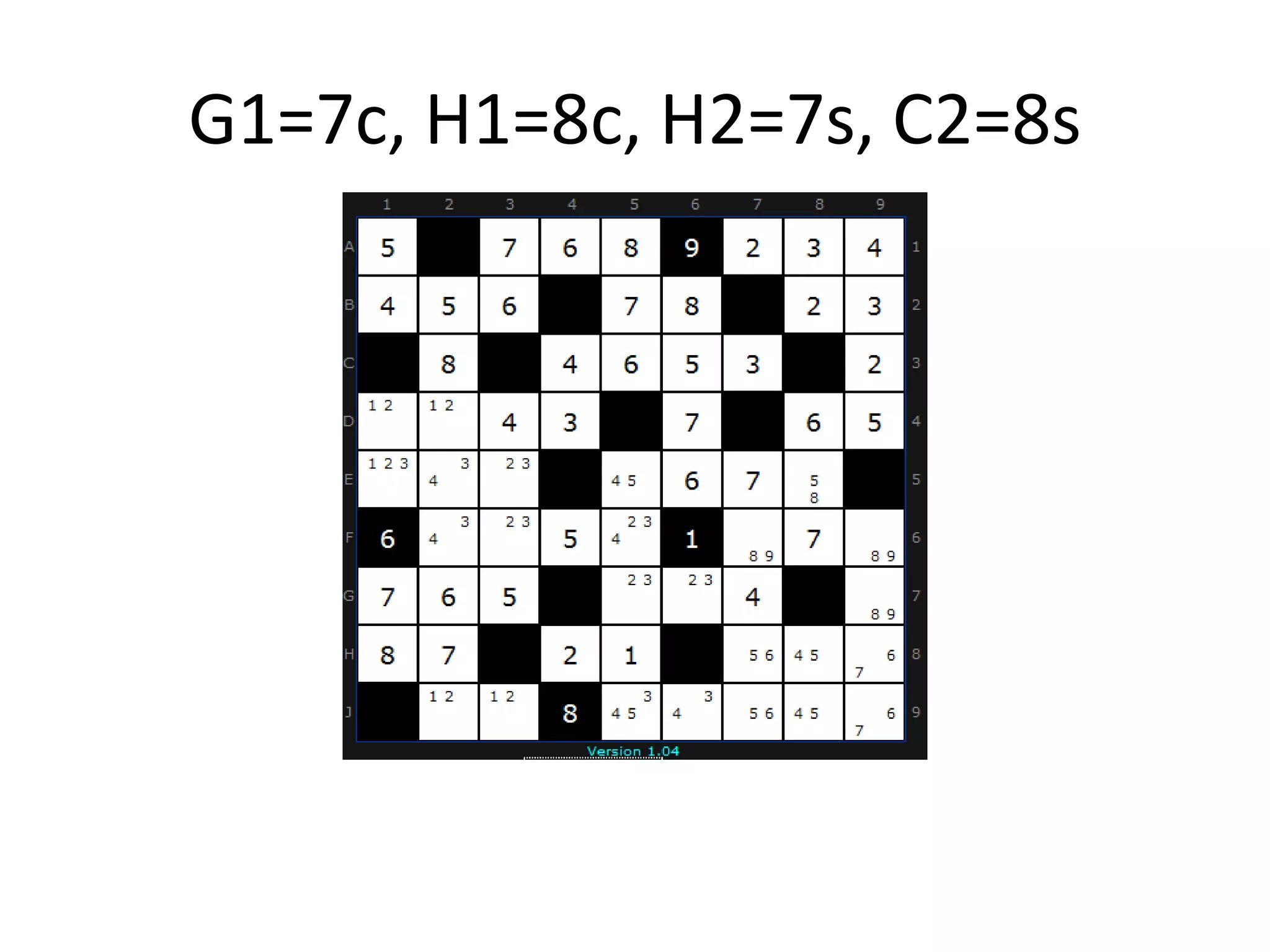 Str8ts: Solution to Weekly Extreme Str8ts #30 | PPTX