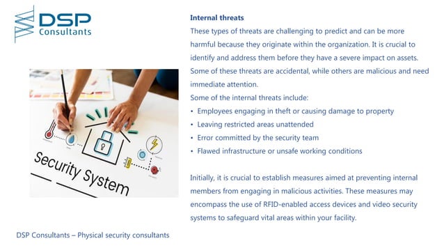COMMON PHYSICAL SECURITY THREATS | PDF