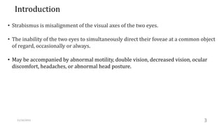 Optical management of strabismus.pptx | Eye and Vision Conditions ...