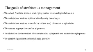 Optical management of strabismus.pptx | Eye and Vision Conditions ...