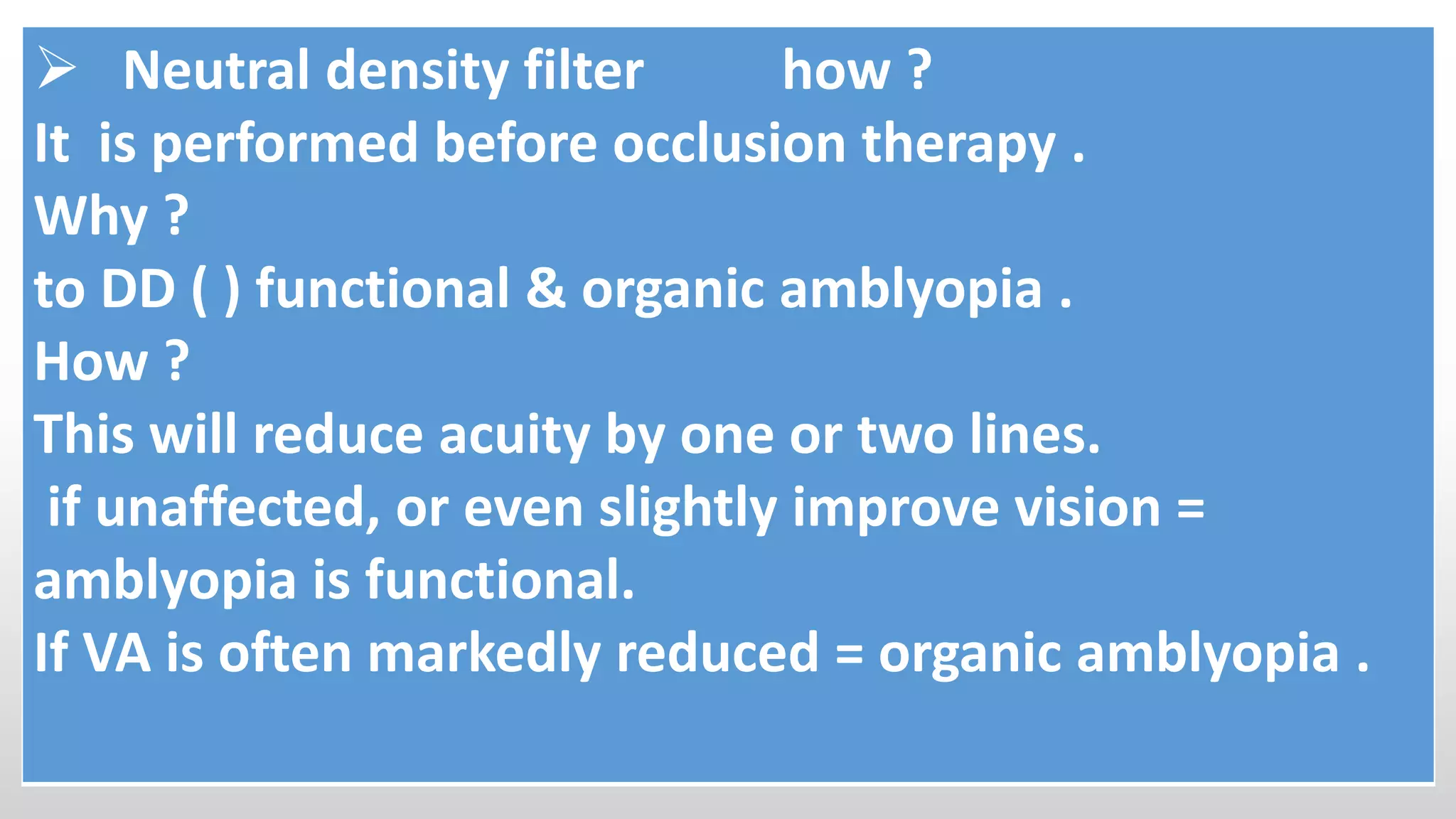 Strabismic amblyopia | PPTX