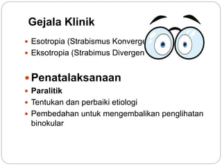 Strabismus | PPT