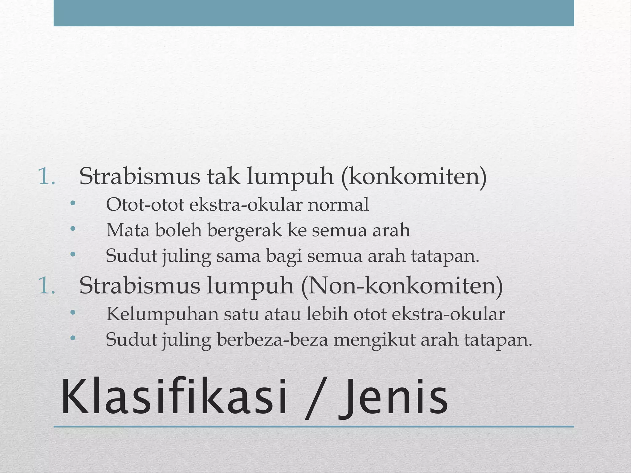 STRABISMUS | PPT