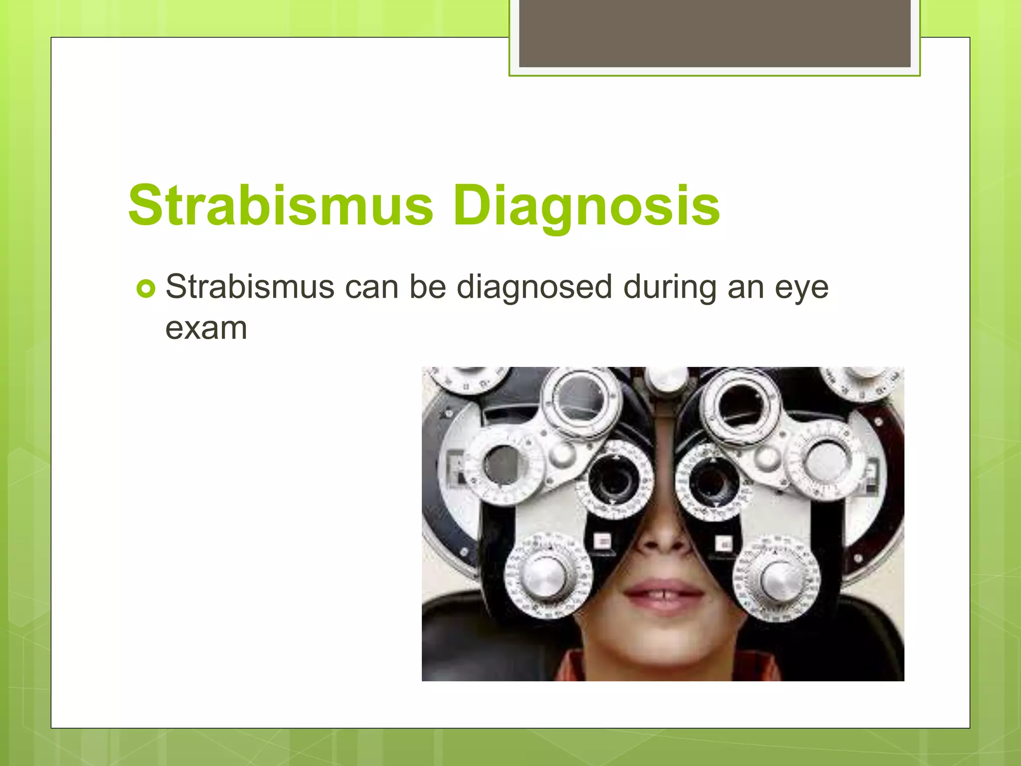 Strabismus | PPTX