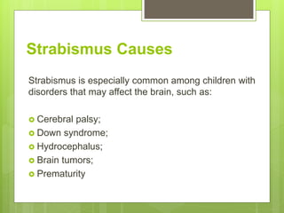 Strabismus | PPTX