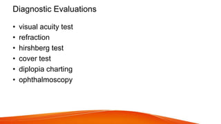 Strabismus(The Squint) | PPTX | Eye and Vision Conditions | Diseases ...